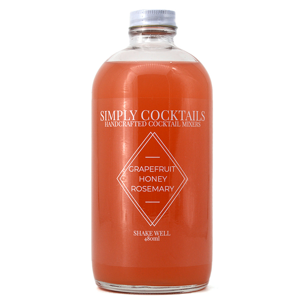 SIMPLY COCKTAILS GRAPEFRUIT HONEY ROSEMARY MIXER – Sherbrooke Liquor