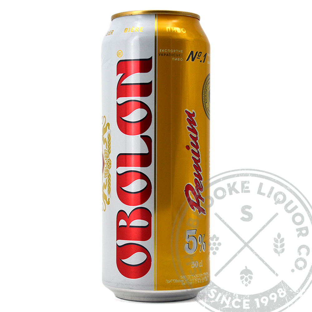 OBOLON PREMIUM 500ML CAN – Sherbrooke Liquor