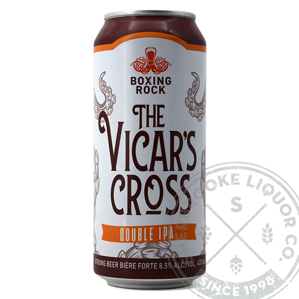 Boxing Rock The Vicar's Cross Double IPA 473 mL – Sherbrooke Liquor