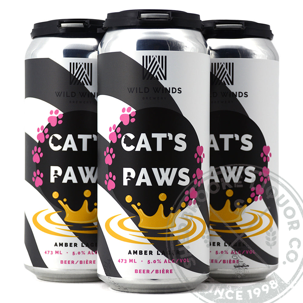 Wild Winds Cat's Paws Amber Lager 4C – Sherbrooke Liquor