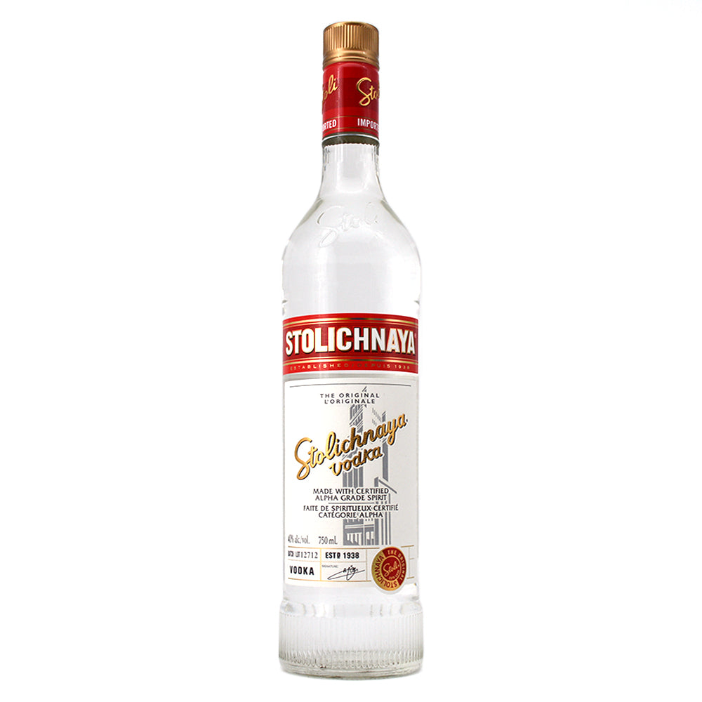 Stolichnaya Premium Vodka 750mL – Sherbrooke Liquor