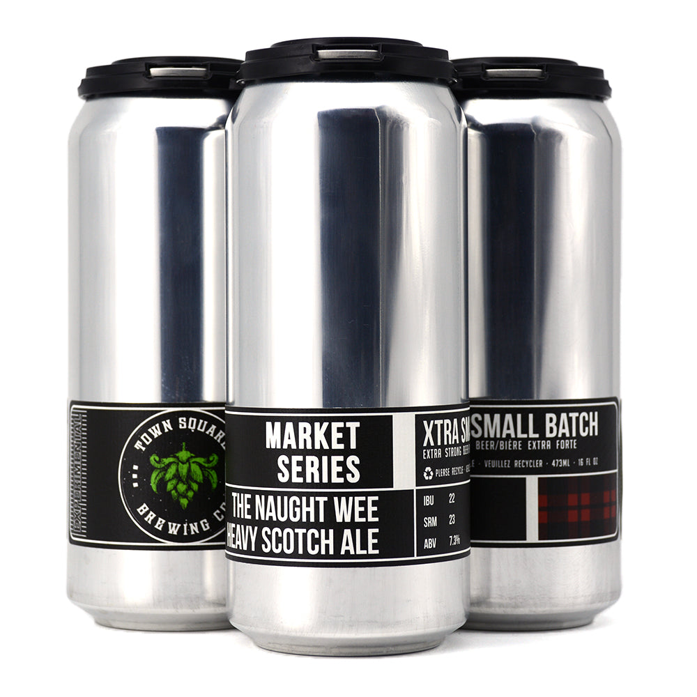 TOWN SQUARE MARKET SERIES THE NAUGHT WEE HEAVY SCOTTISH ALE 4C ...