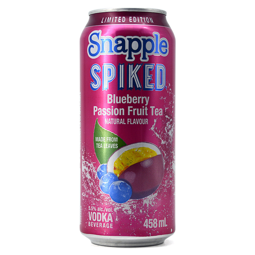 SNAPPLE BLUEBERRY PASSIONFRUIT TEA – Sherbrooke Liquor
