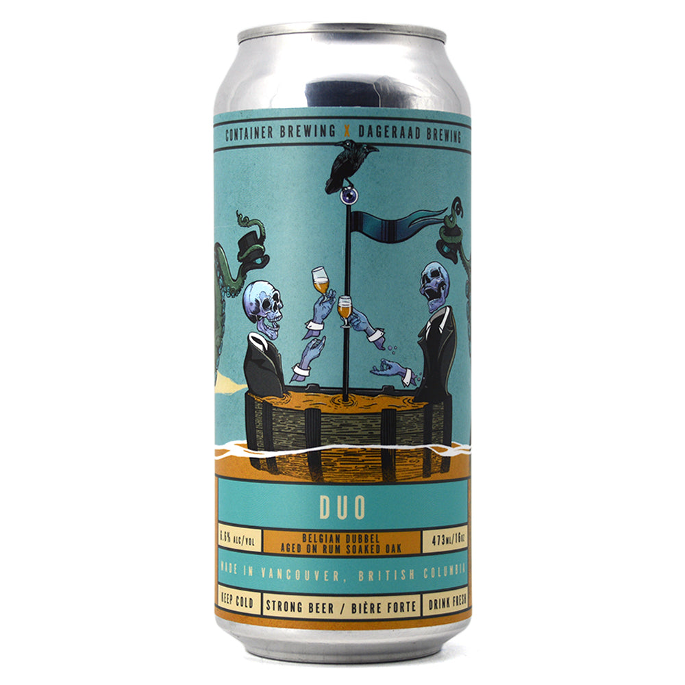 CONTAINER DAGERAAD DUO BELGIAN DUBBEL AGED ON RUM SOAKED OAK 473ML ...