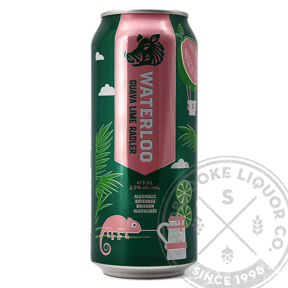 WATERLOO GUAVA LIME RADLER 473ML – Sherbrooke Liquor