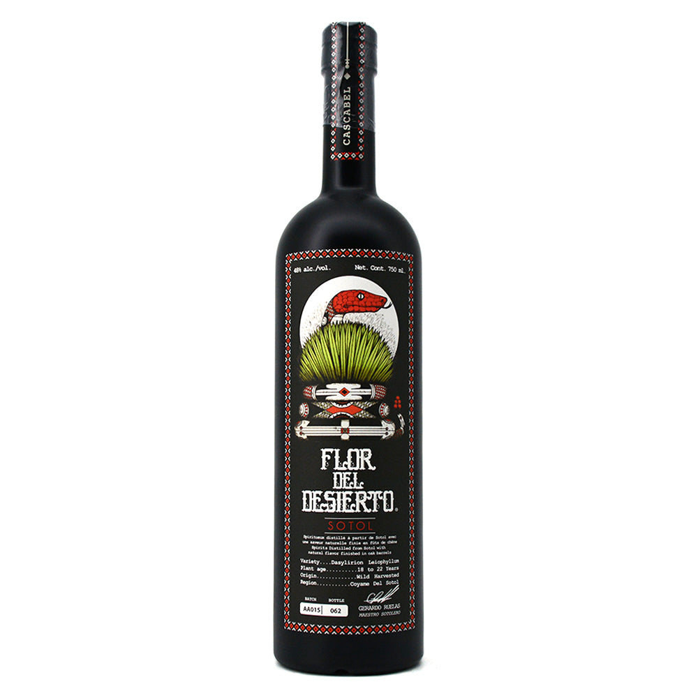 FLOR DEL DESIERTO SOTOL - CASCABEL 750ML – Sherbrooke Liquor
